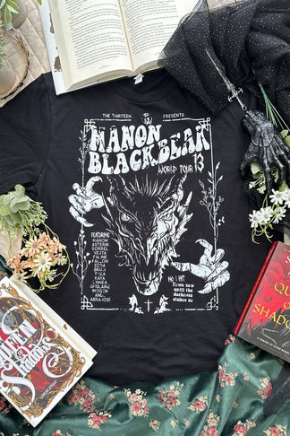Manon Blackbeak T-Shirt - Throne of Glass Merch – Caffeineandcurses