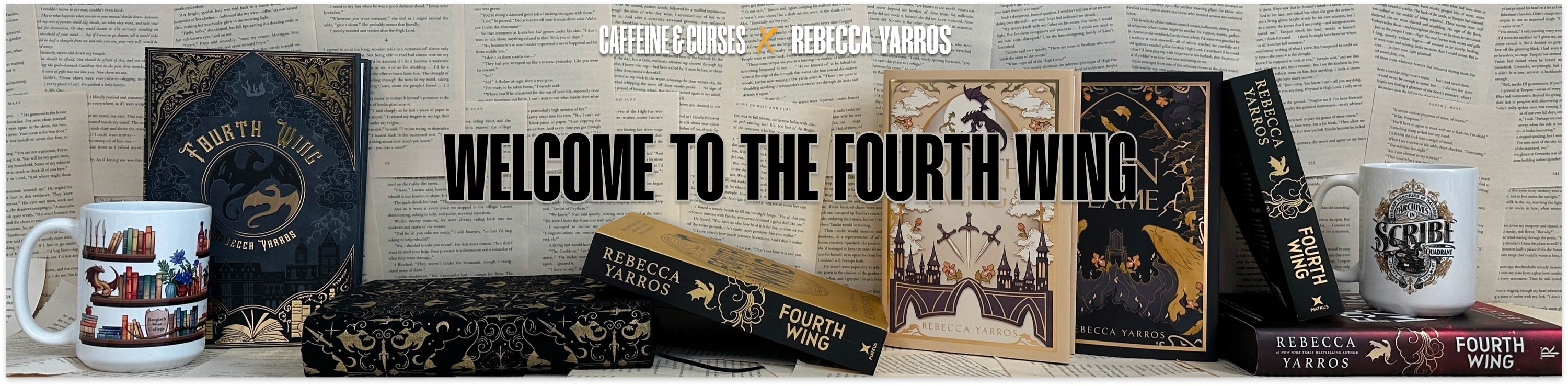 Fourth Wing – Officially Licensed – Caffeineandcurses