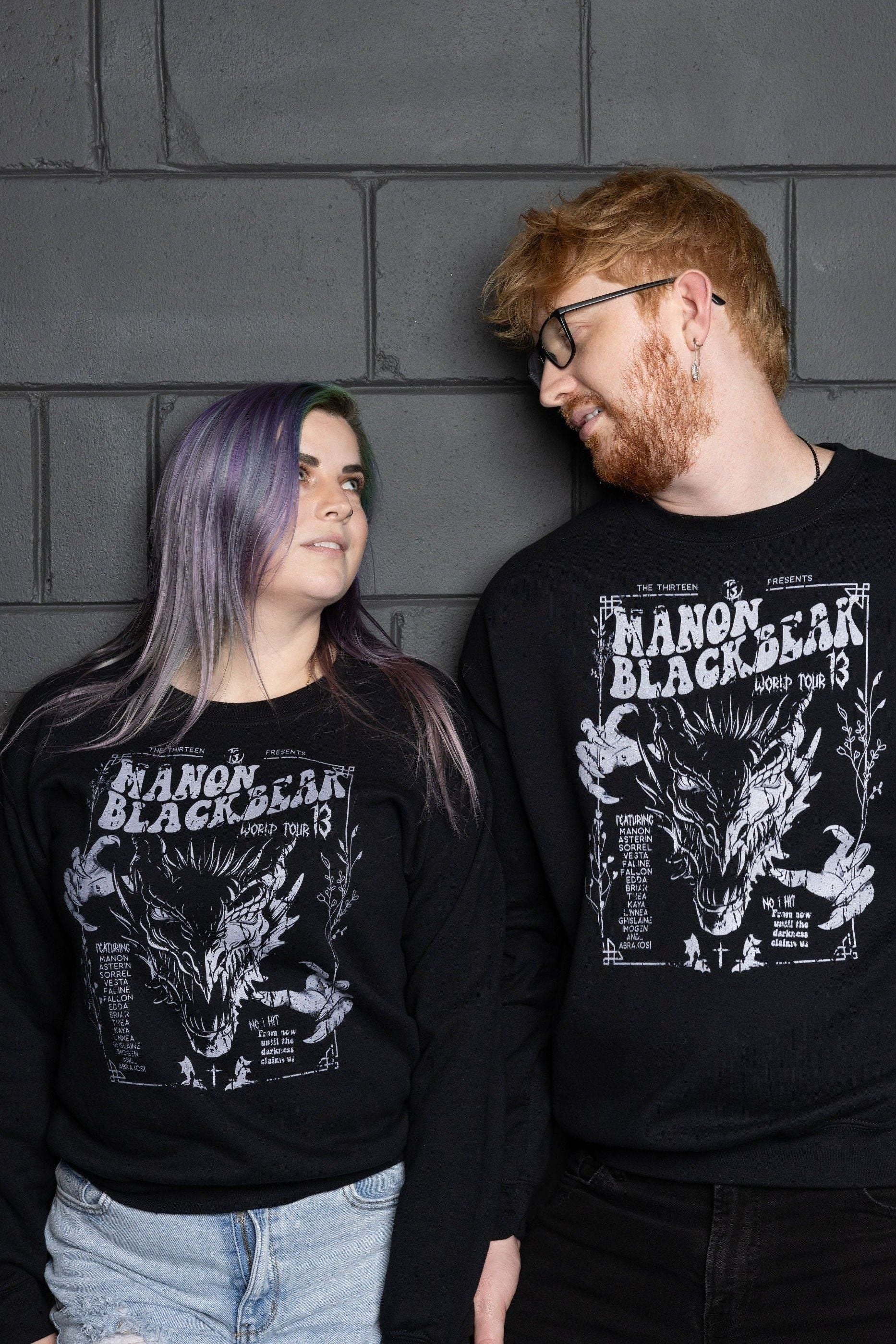 Manon Blackbeak Sweatshirt | Throne of Glass Merch – Caffeineandcurses